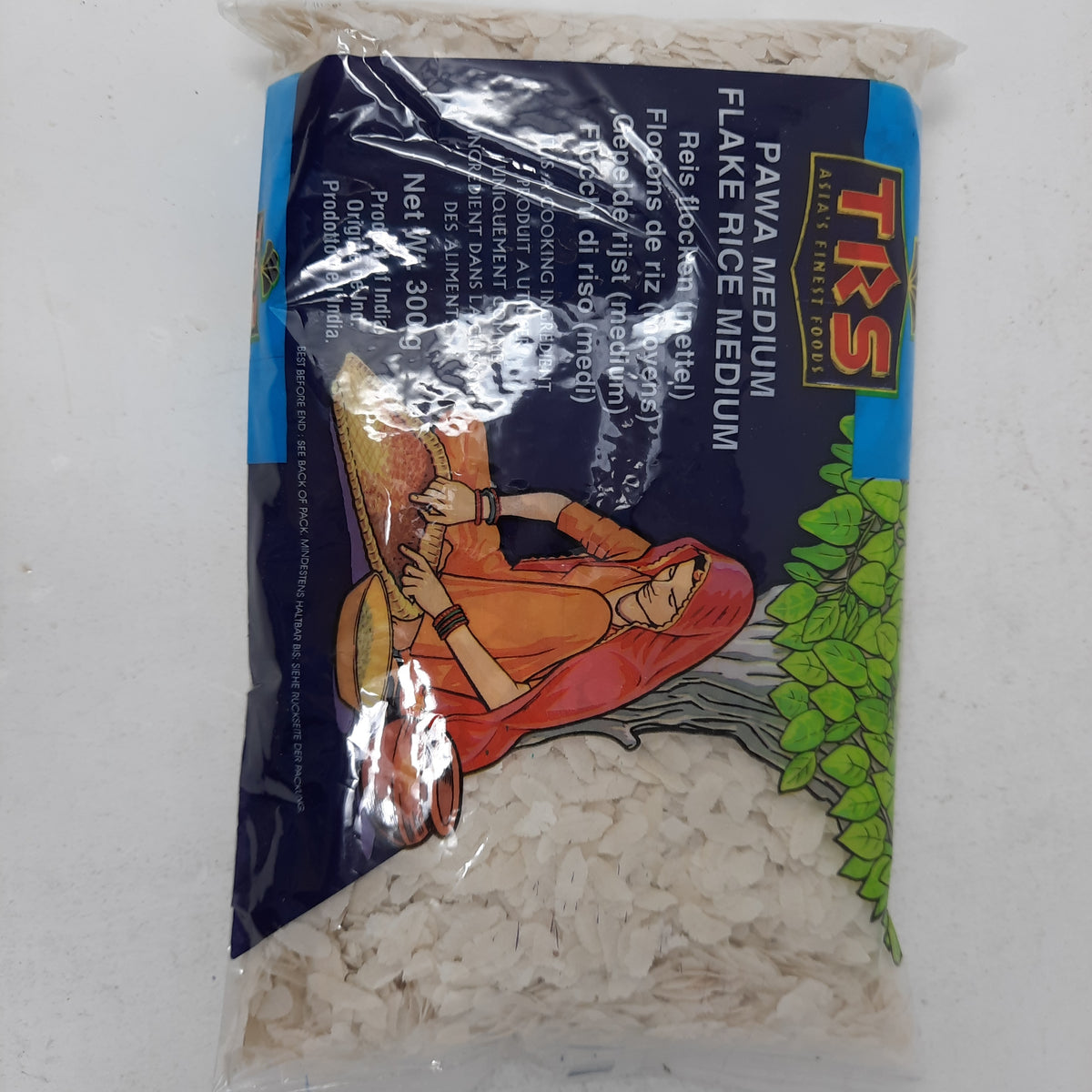 TRS Rice Flakes (Poha) - Medium 300g – Bharat Online