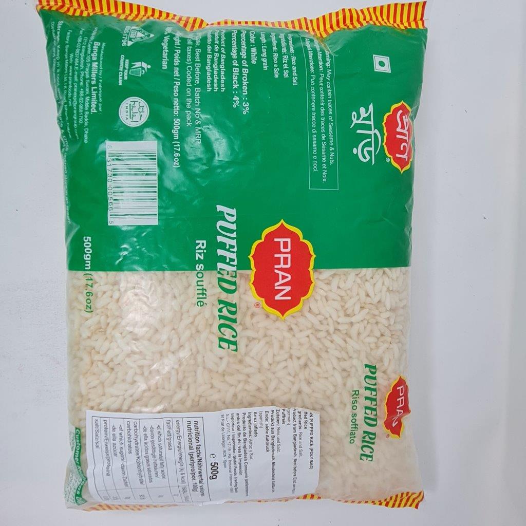 Pran Puffed rice (Mamra) 500 gm – Bharat Online