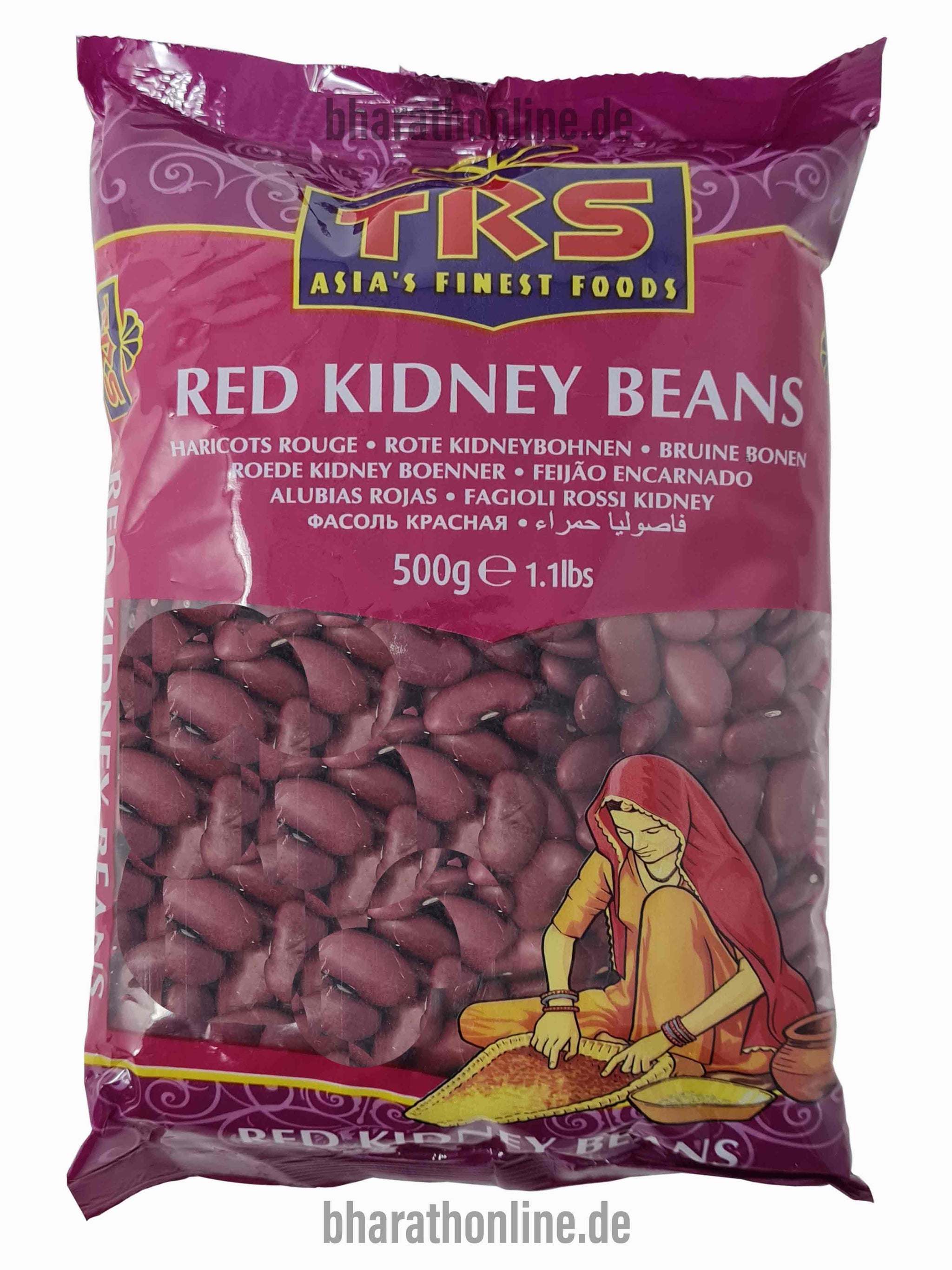 TRS Red Kidney beans (Rajma)- 500g – Bharat Online